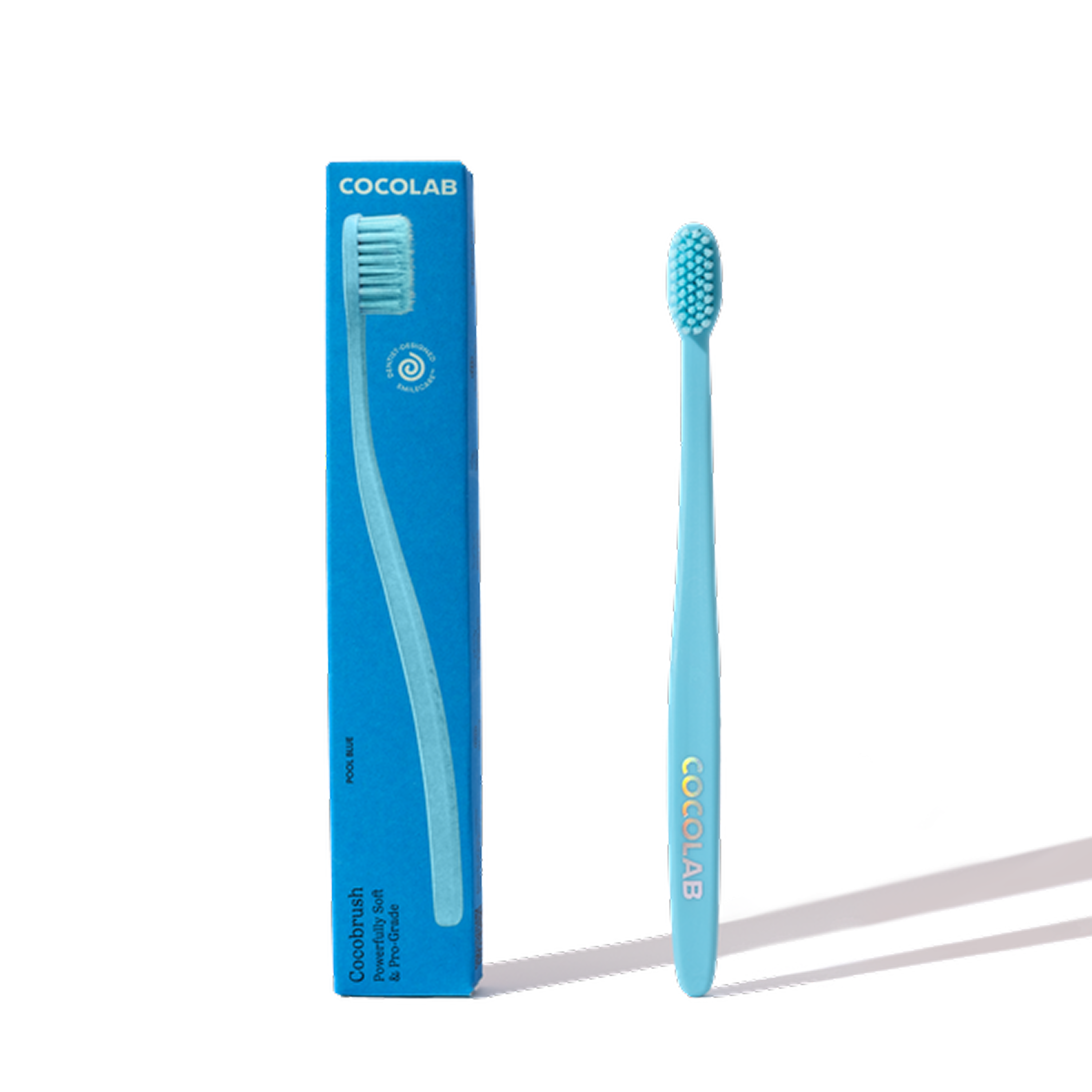 COCOLAB Cocobrush Toothbrush - Golden Poppy | Grove Collaborative