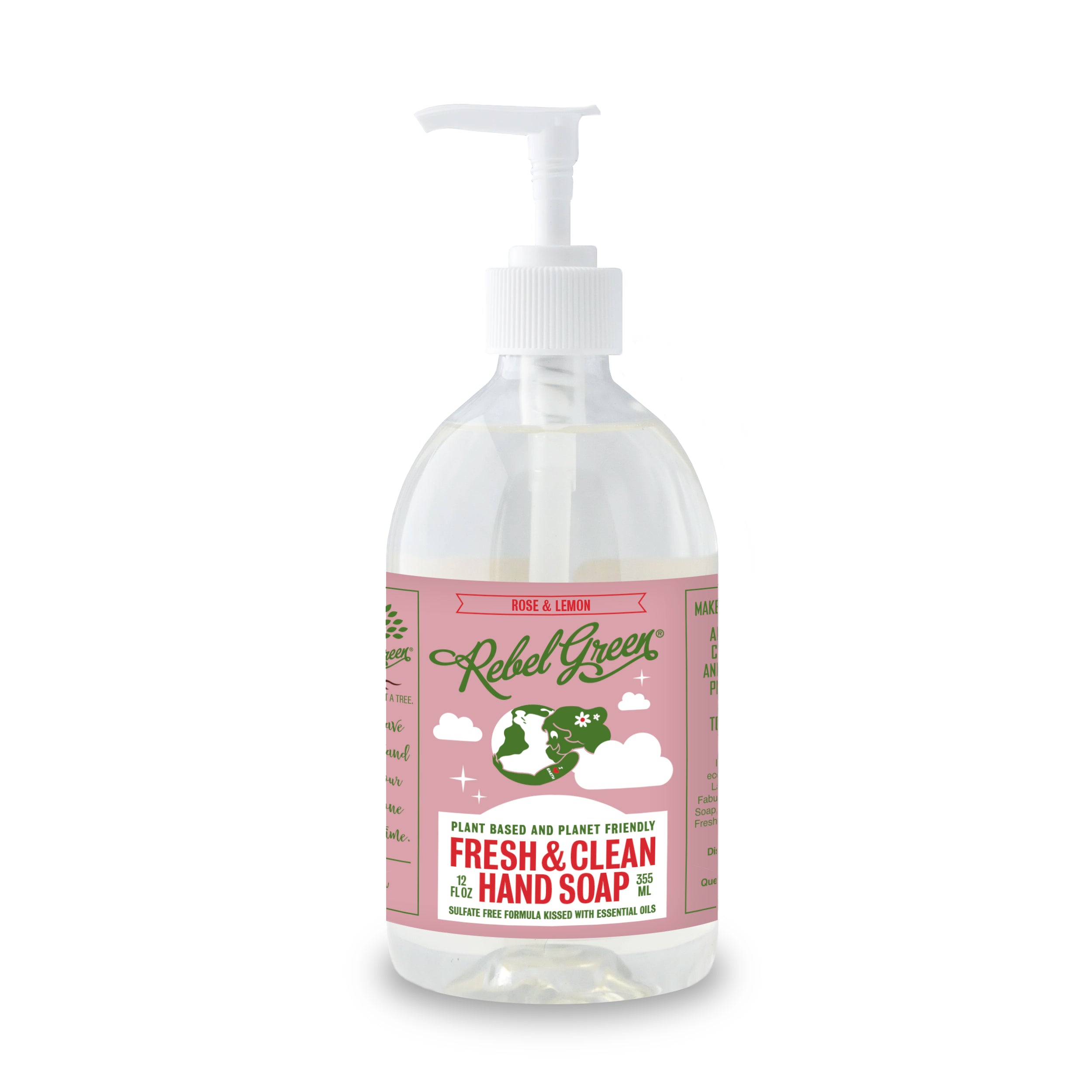 Rebel Green Fresh & Clean Hand Soap - Frankincense & Pine | Grove ...