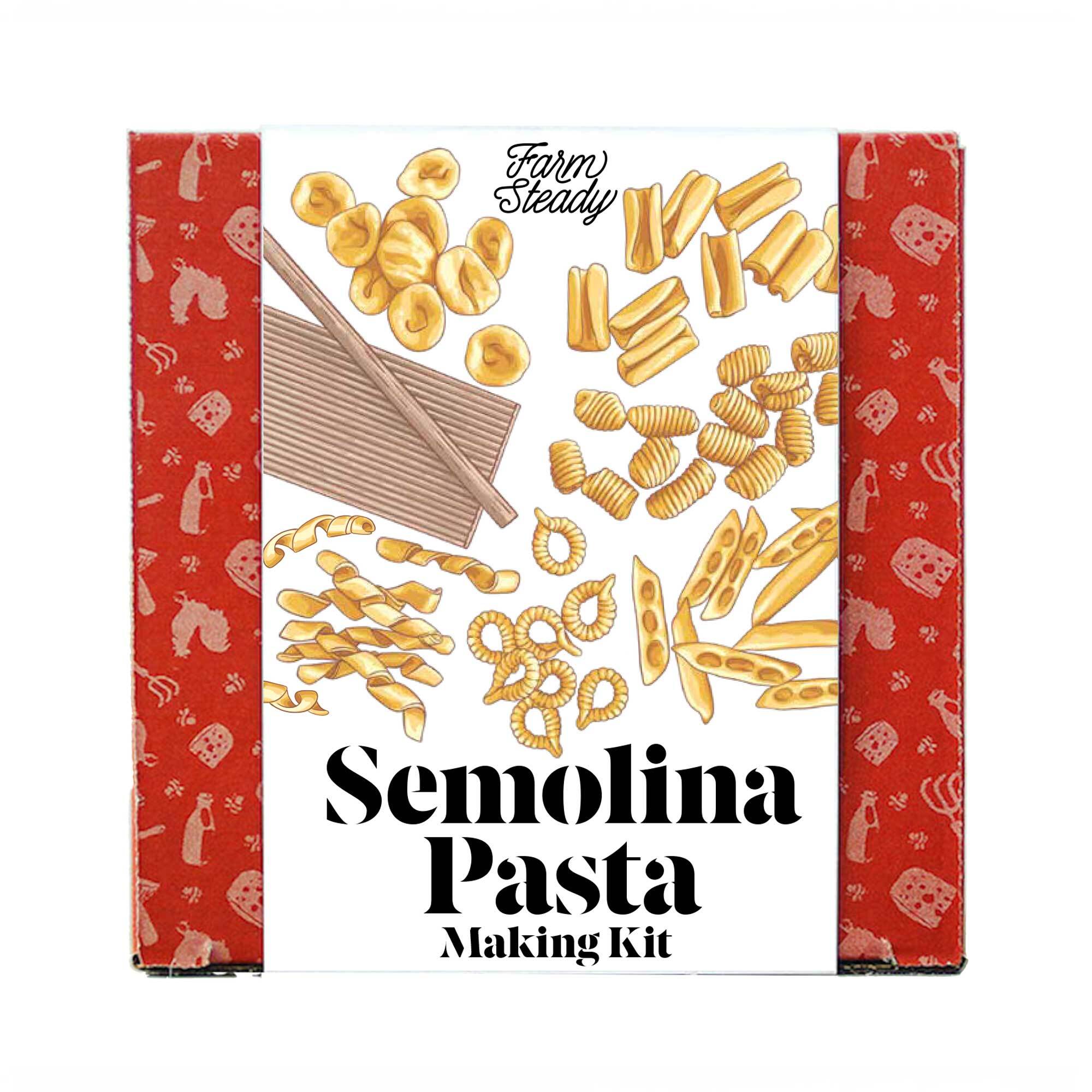 FarmSteady Semolina Pasta Making Kit - Pastry Kit | Grove Collaborative