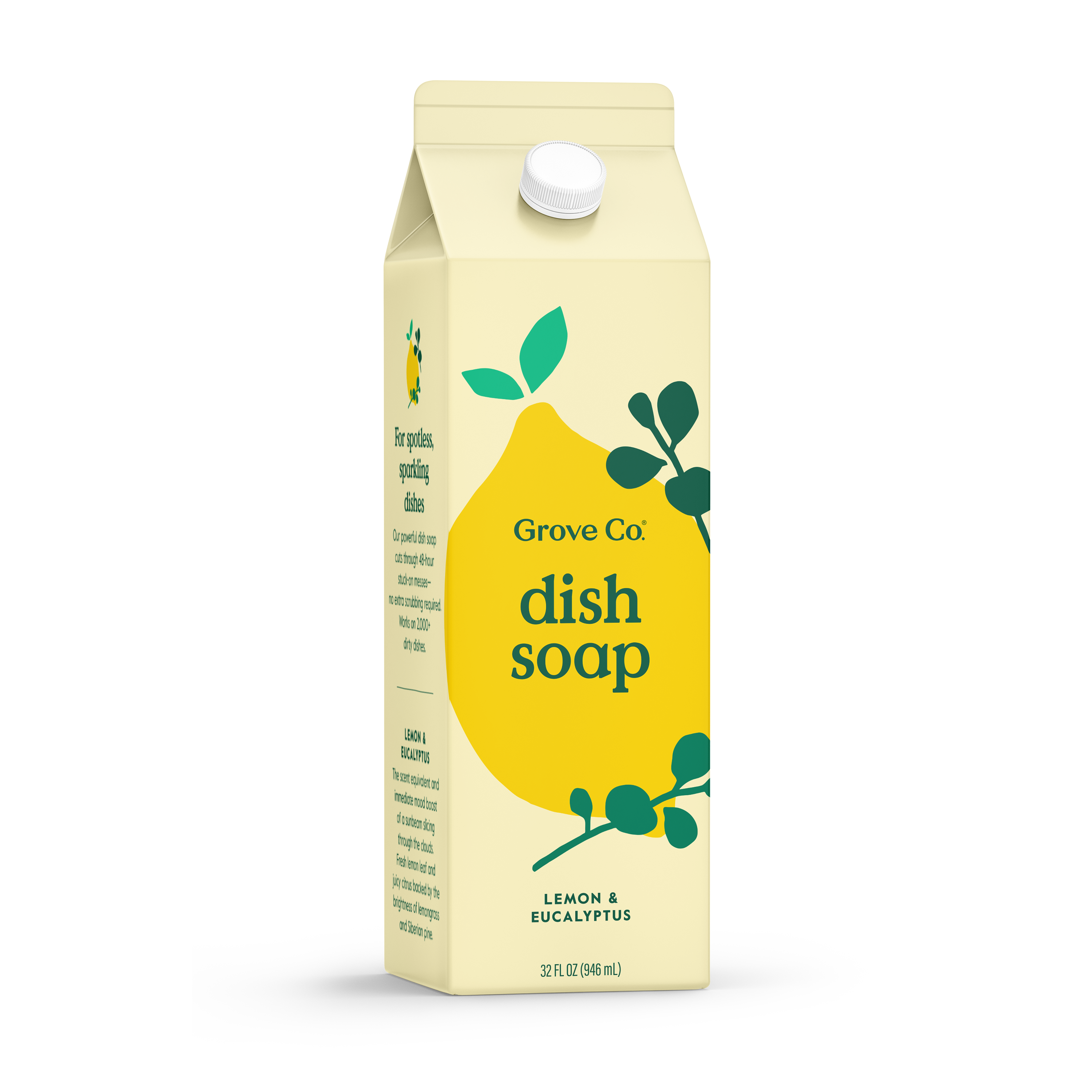 Grove Co. Dish Soap – Cuts Through Stuck-On Mess - Apple & Pear Blossom ...