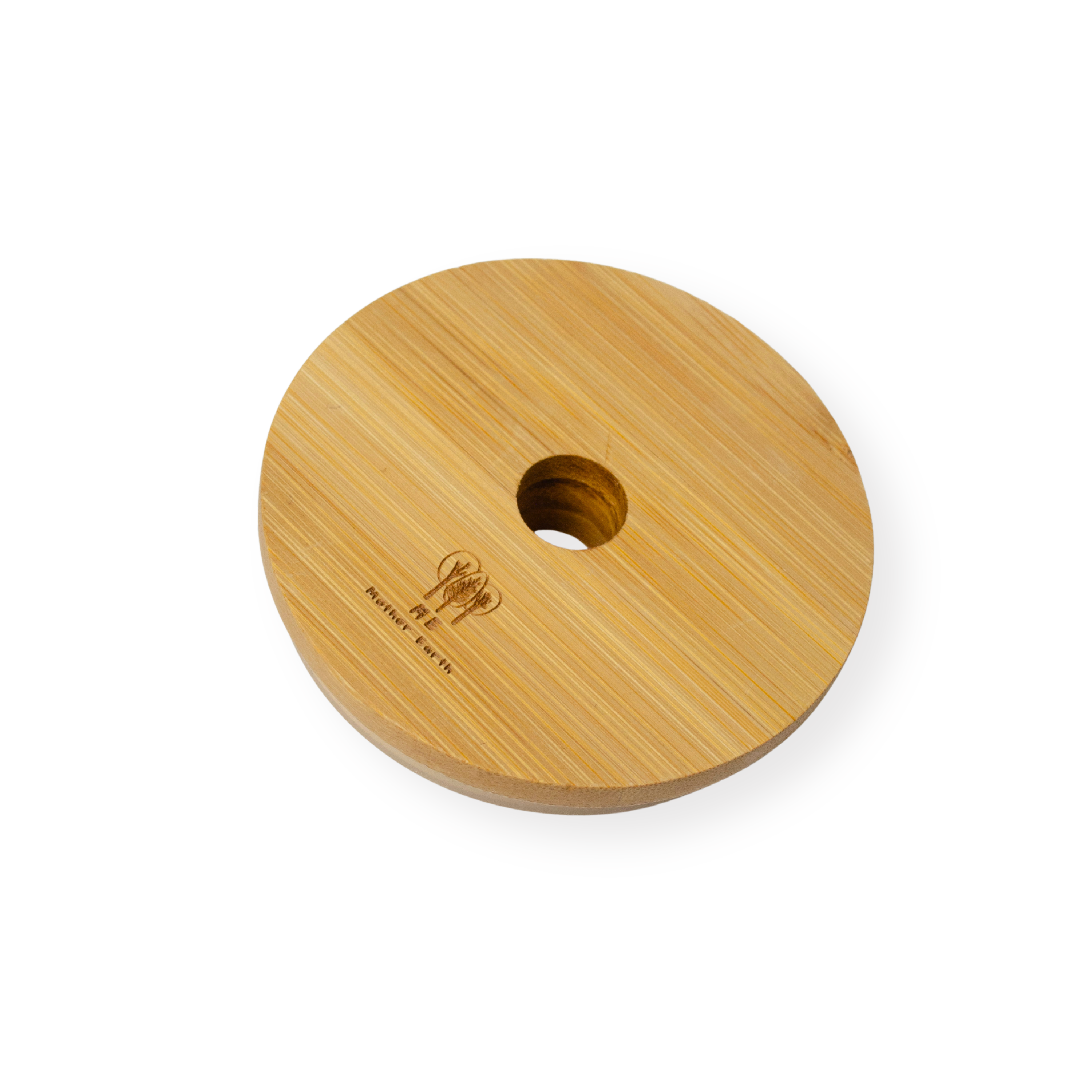 Me Mother Earth Bamboo Mason Jar Lids - Wide Drinking | Grove Collaborative