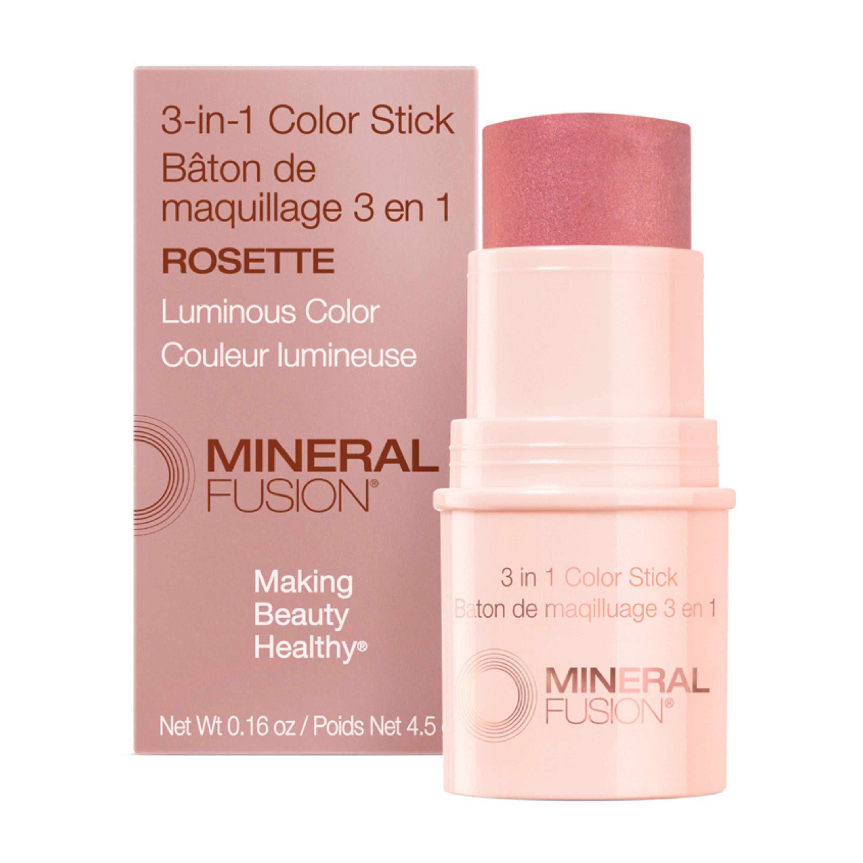 Mineral Fusion 3-in-1 Color Stick - Berry Glow | Grove Collaborative