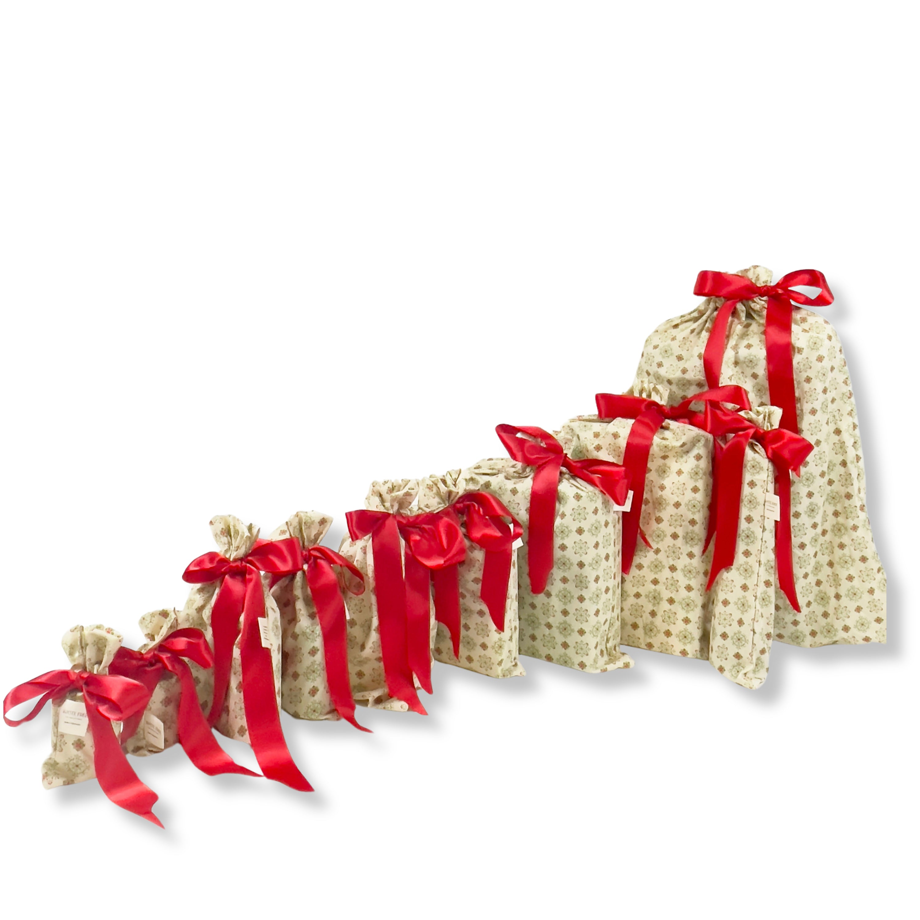 Waste Free Celebrations Set of 10 Reusable Gift bags - Folk Art ...