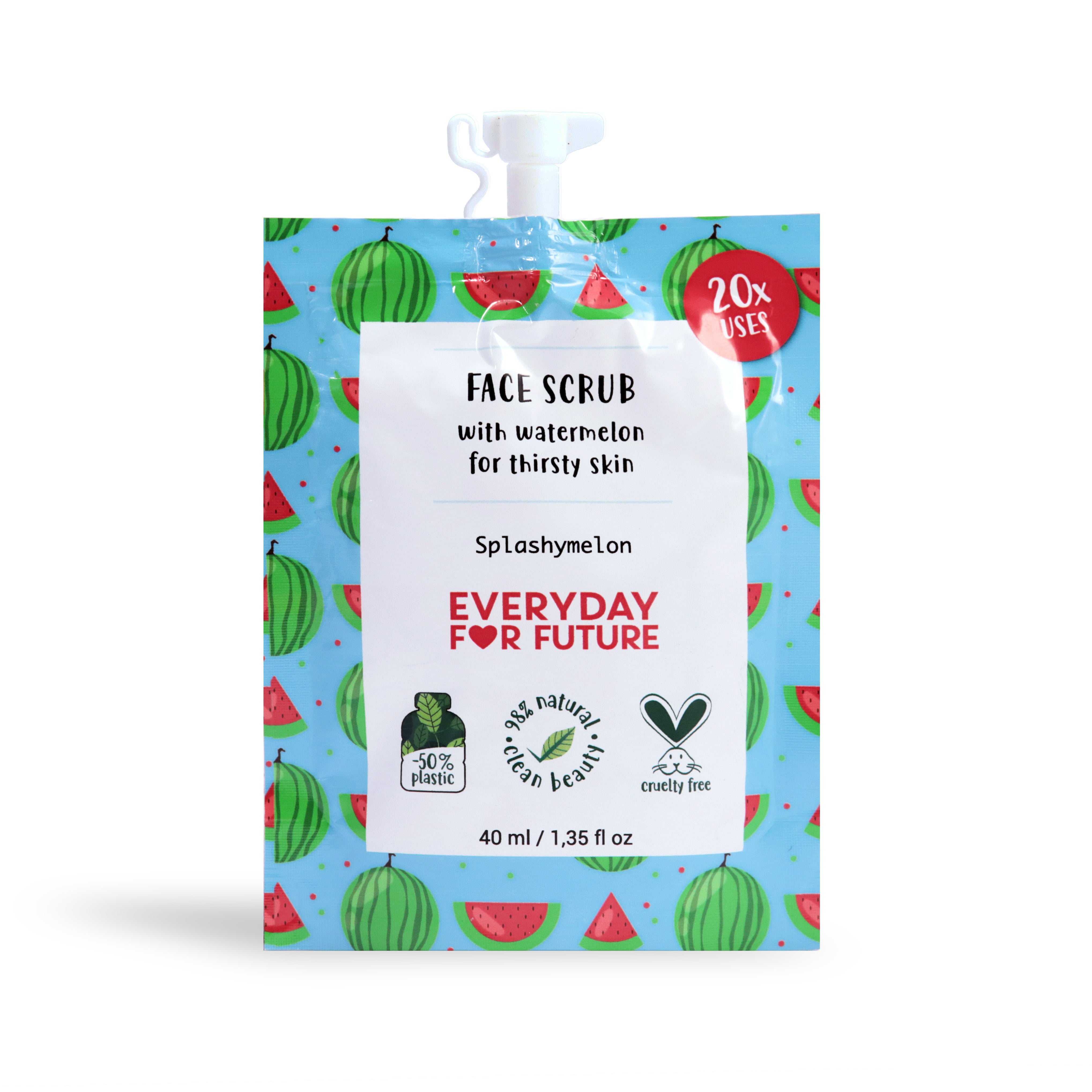 Everyday For Future Hydrating Watermelon Face Scrub | Grove Collaborative