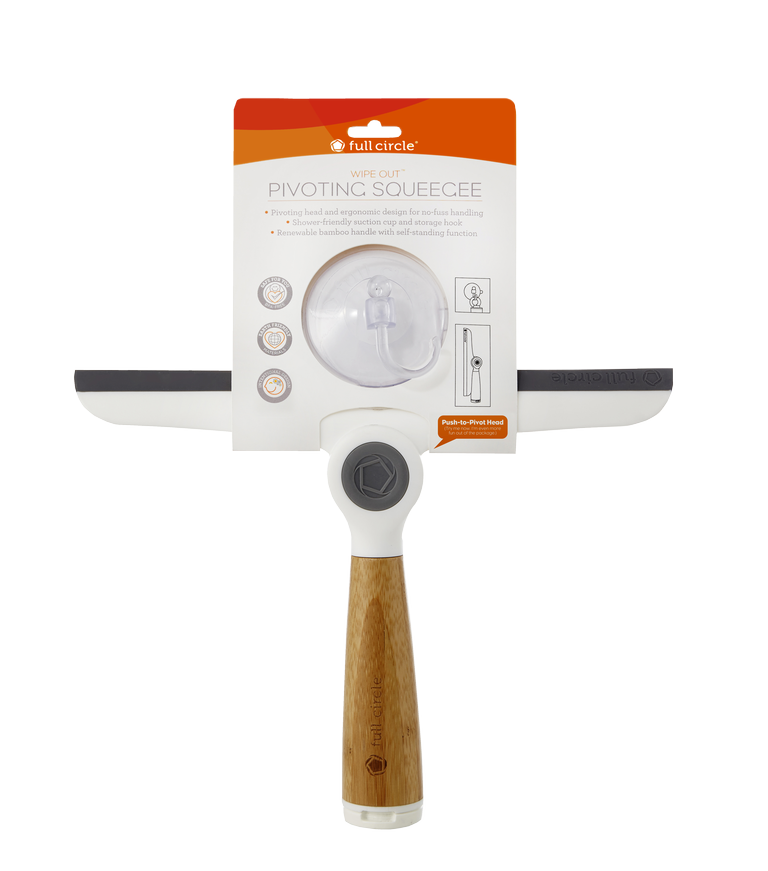 Full Circle Wipe Out Pivoting Squeegee | Grove Collaborative