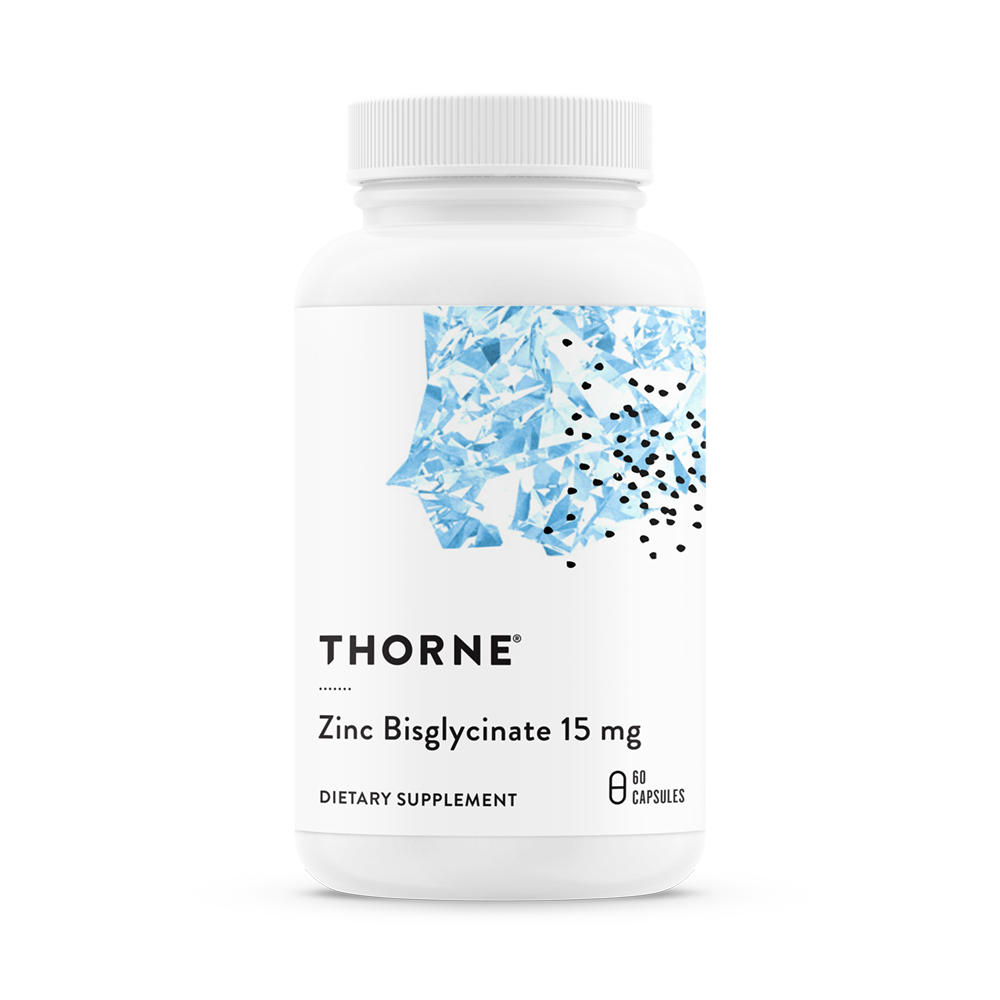 Thorne Zinc Bisglycinate 15mg | Grove Collaborative