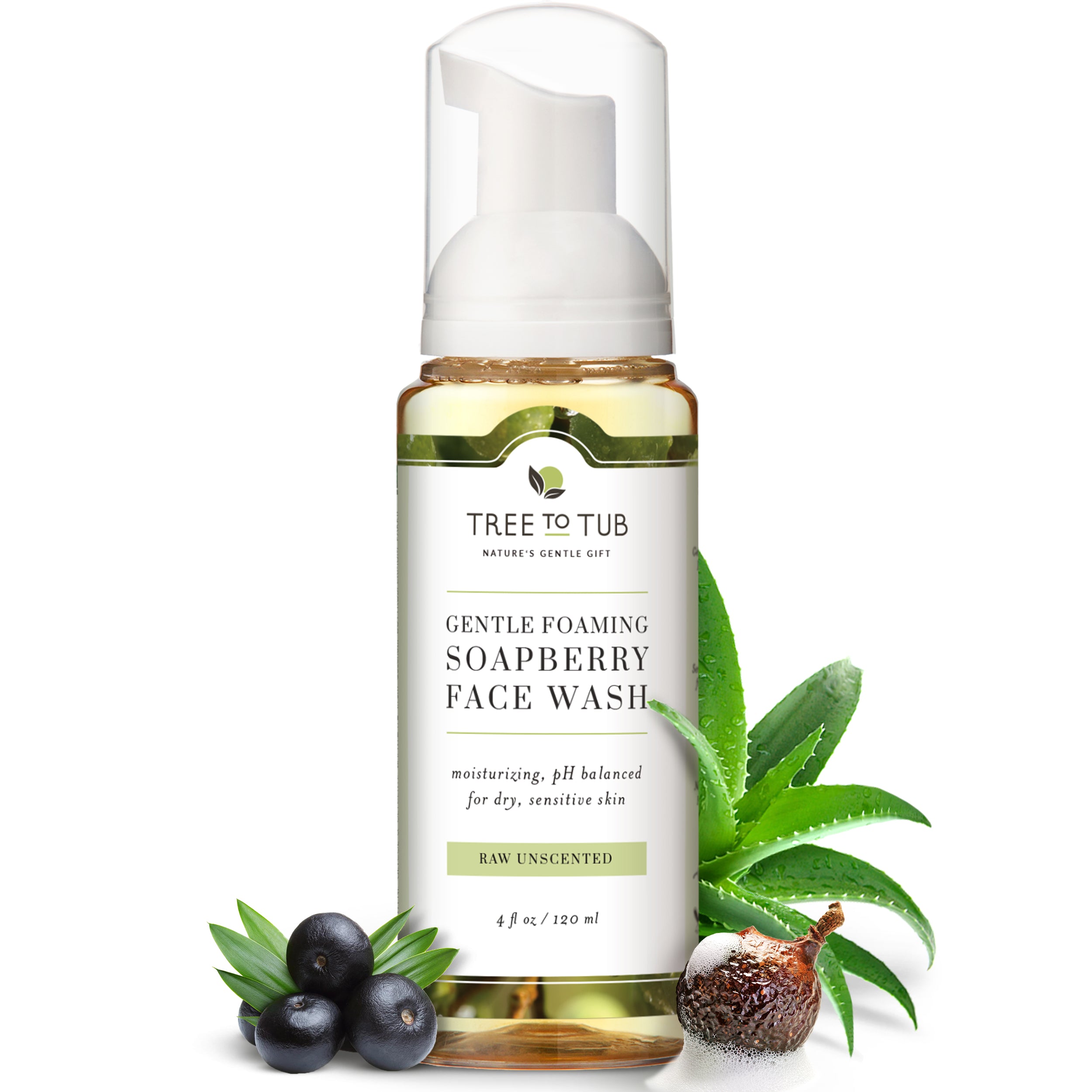 Tree To Tub Gentle Face Wash for Sensitive Skin | Grove Collaborative