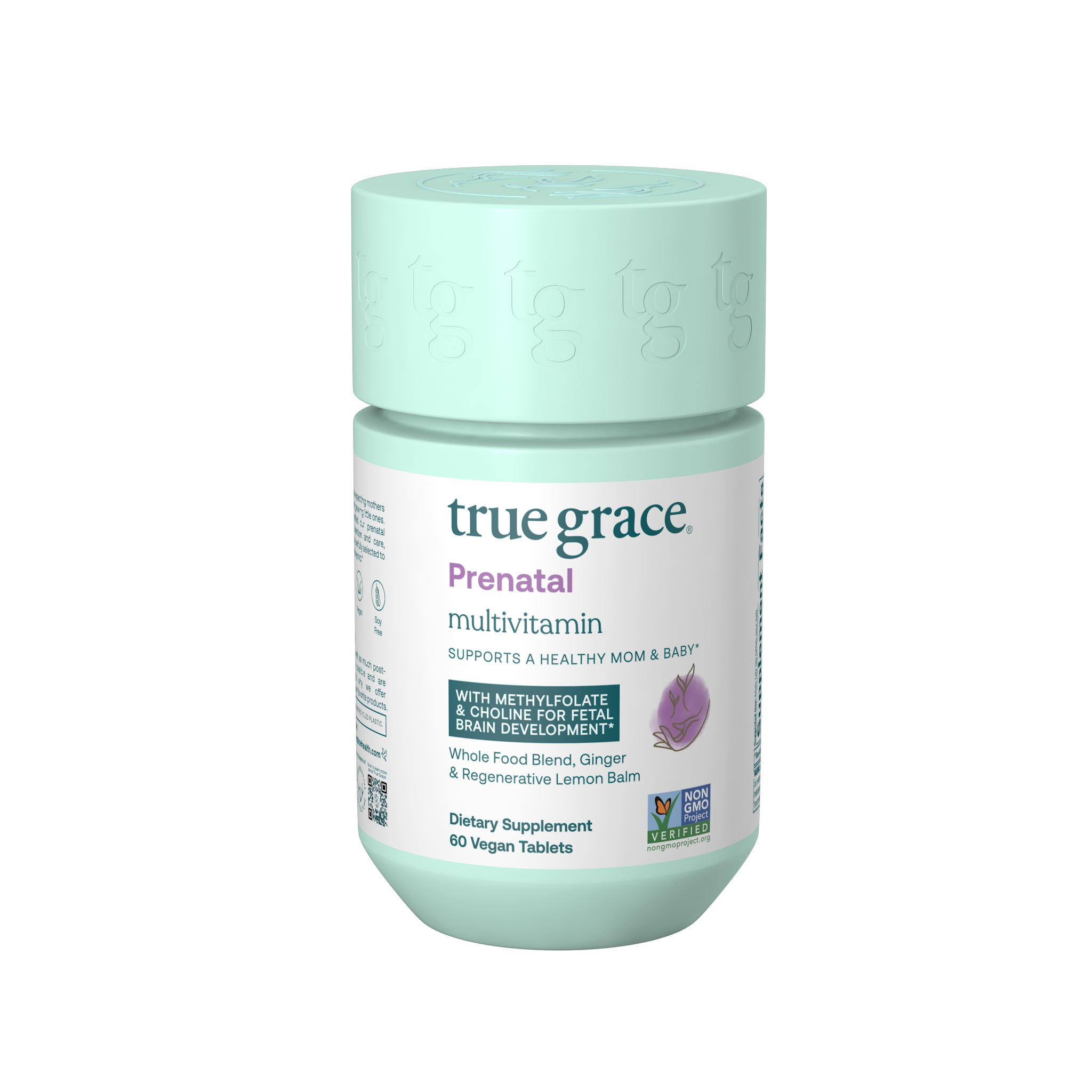 True Grace Prenatal Multivitamin Tablets - Supports A Healthy Mom ...