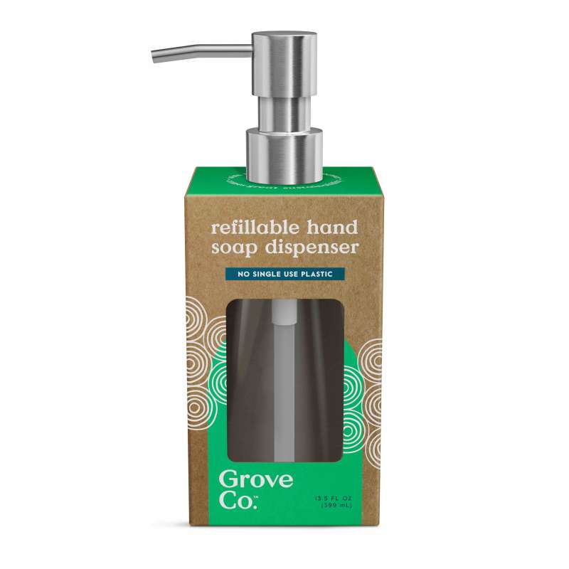 Grove Co. Refillable Gel Hand Soap Dispenser - Classic | Grove ...