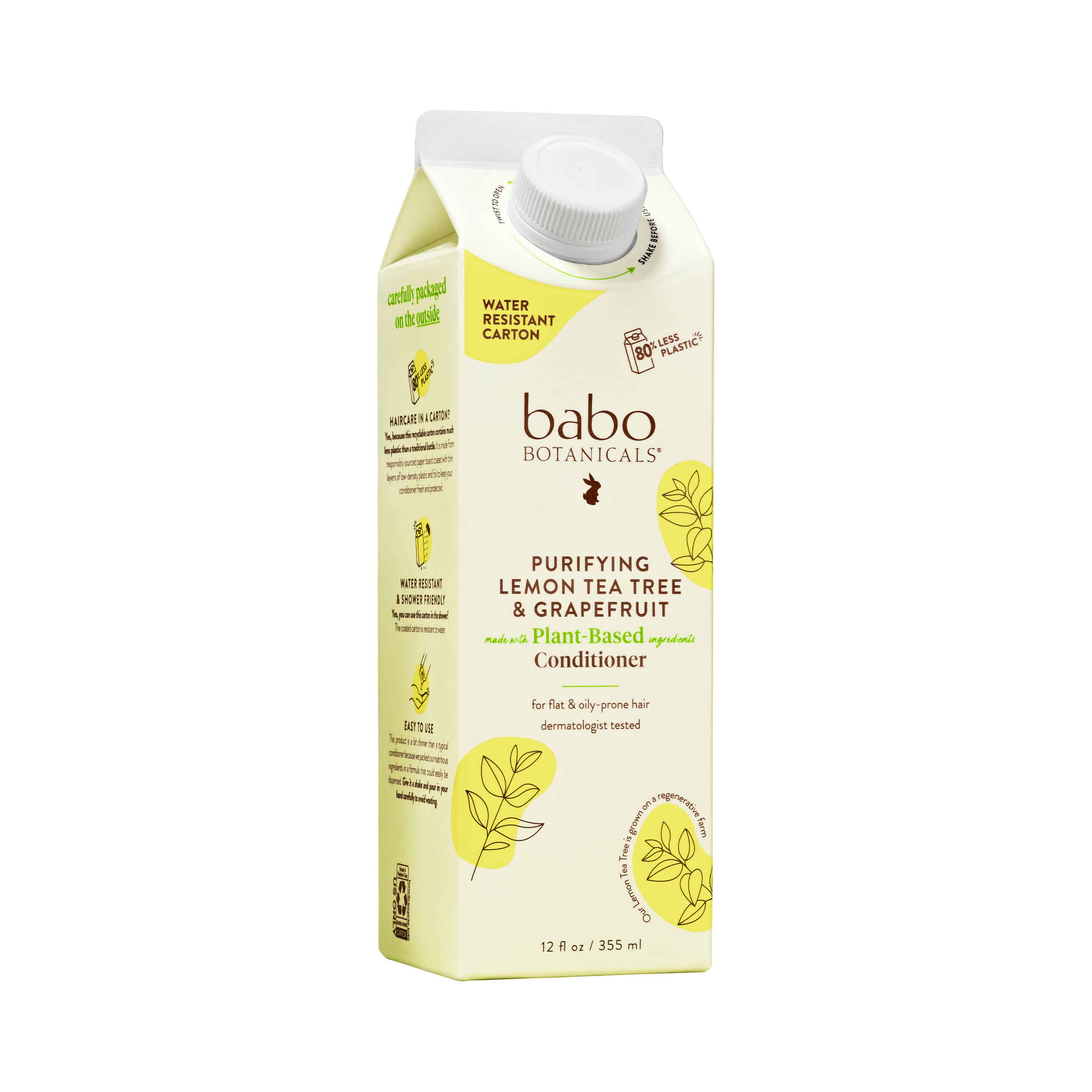 Babo Botanicals Purifying Conditioner for Flat, Oily hair | Grove ...