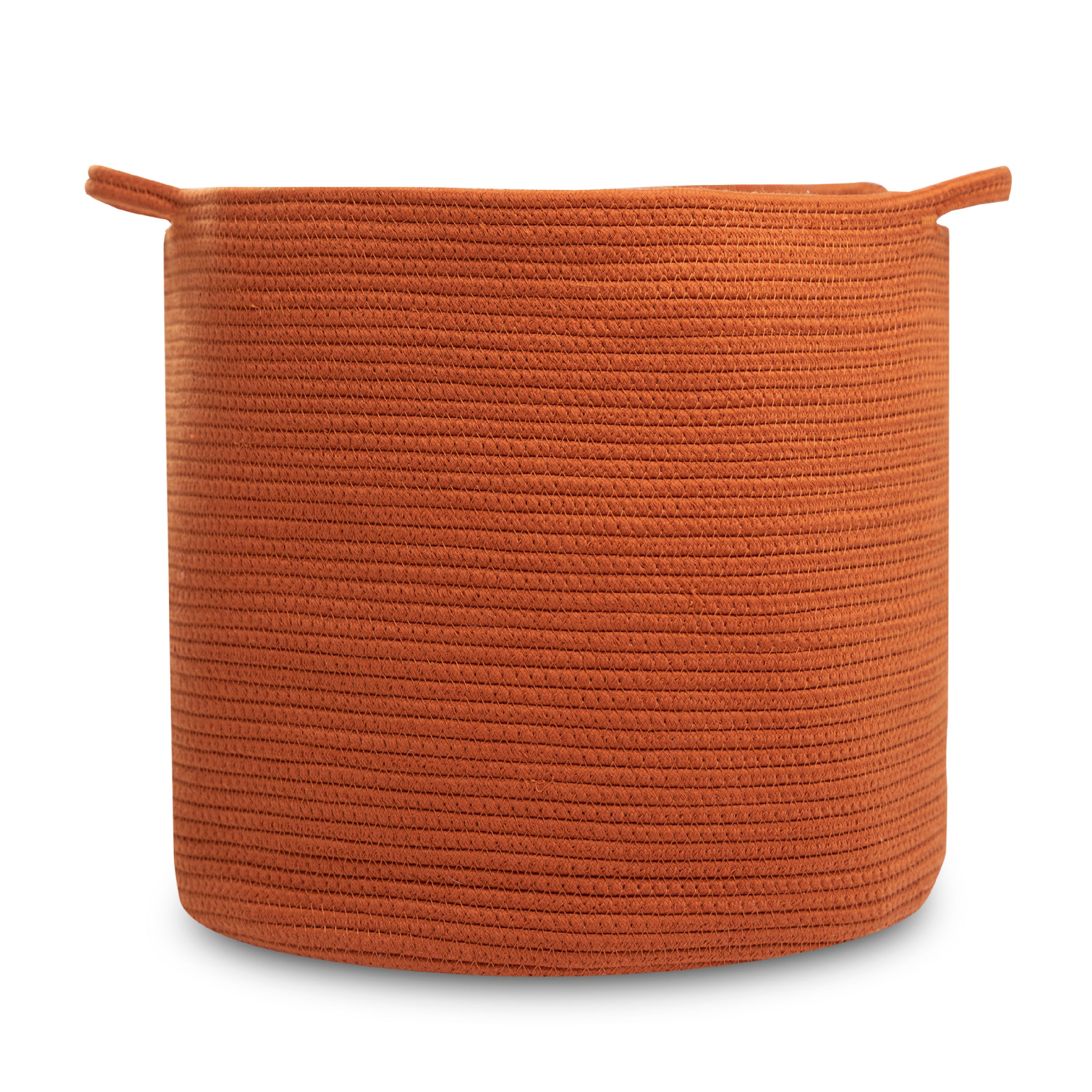 Natemia Rope Storage Basket - Glaze | Grove Collaborative