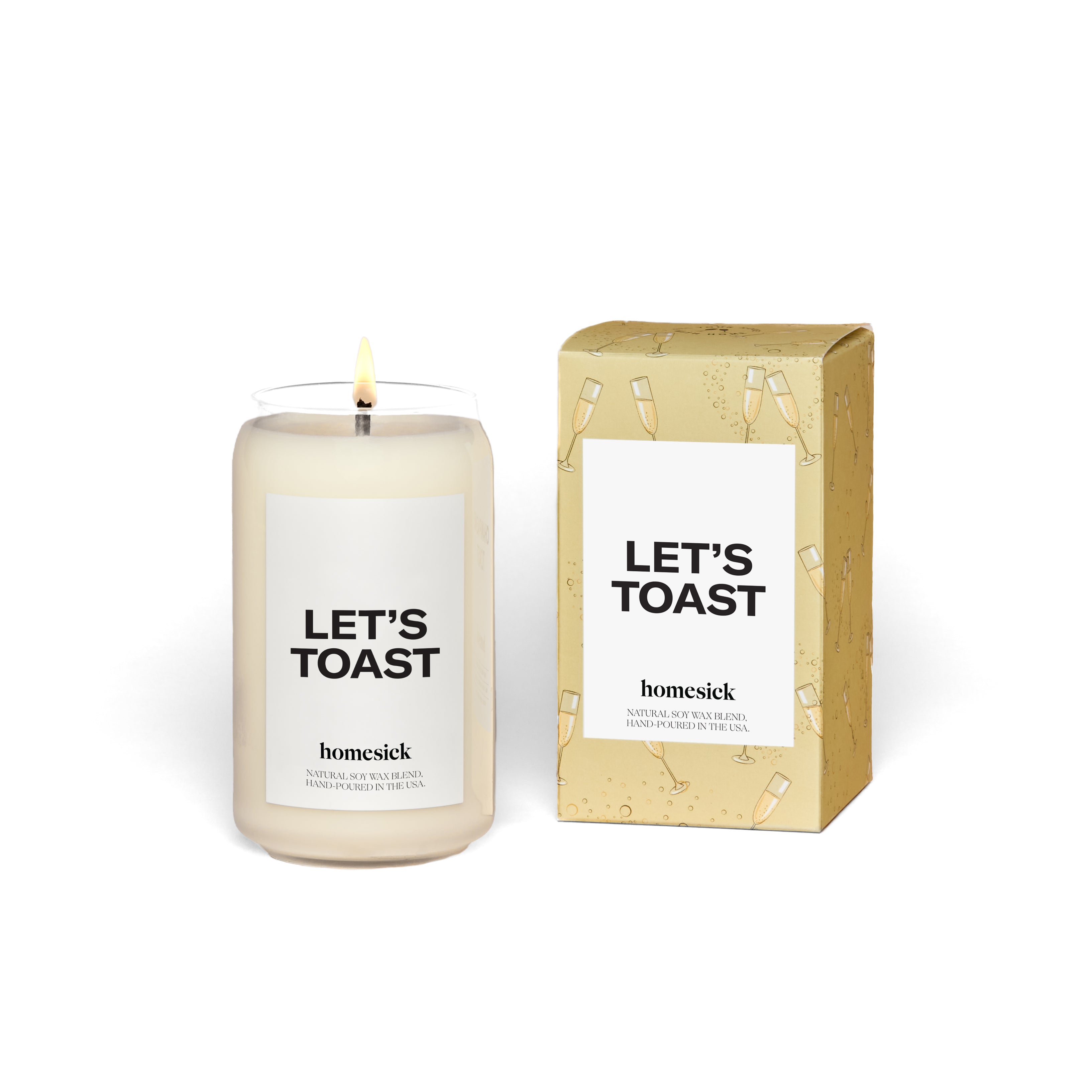 Homesick Let's Toast Candle | Grove Collaborative