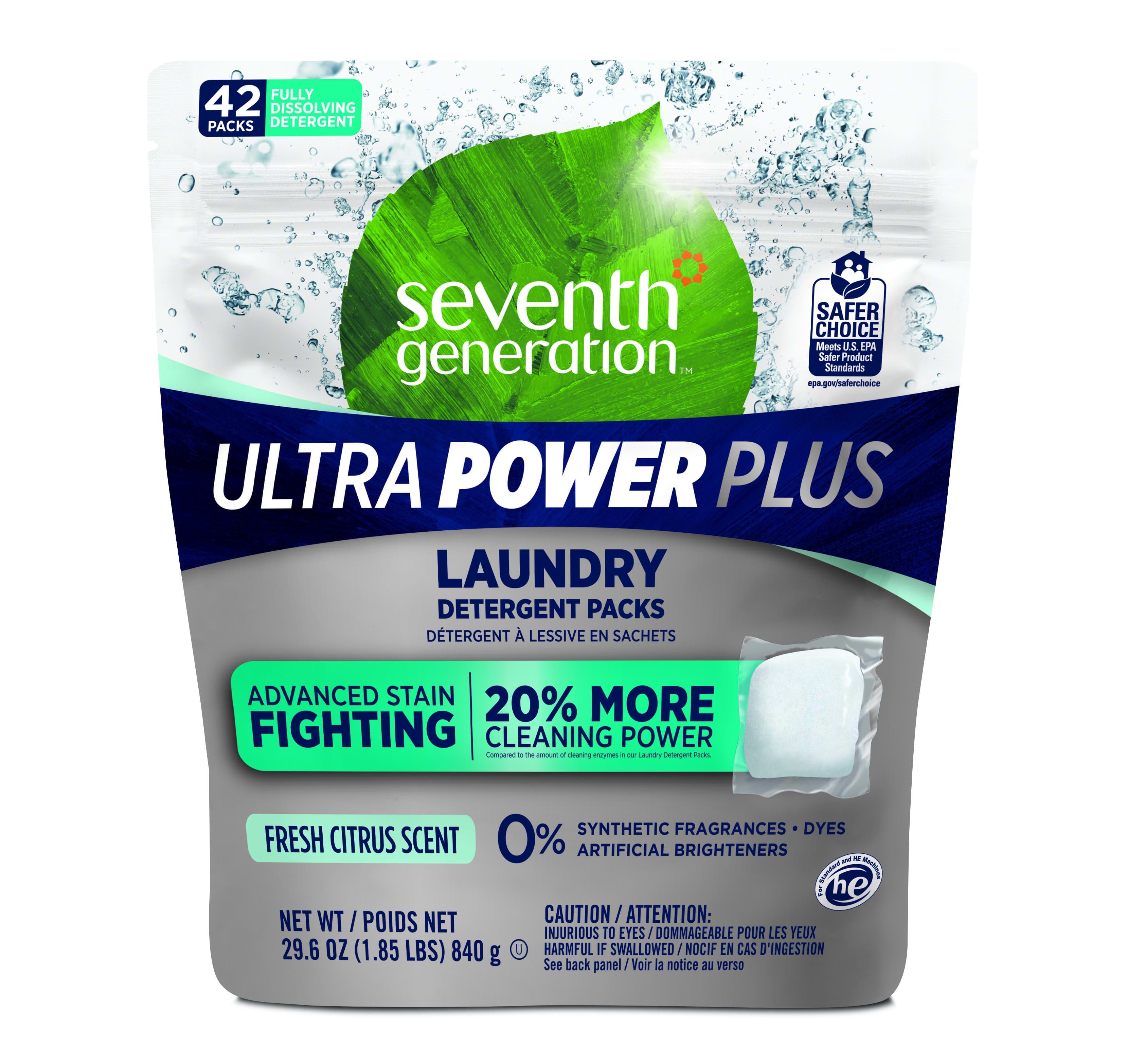 Ultra Power Plus Laundry Detergent Packs