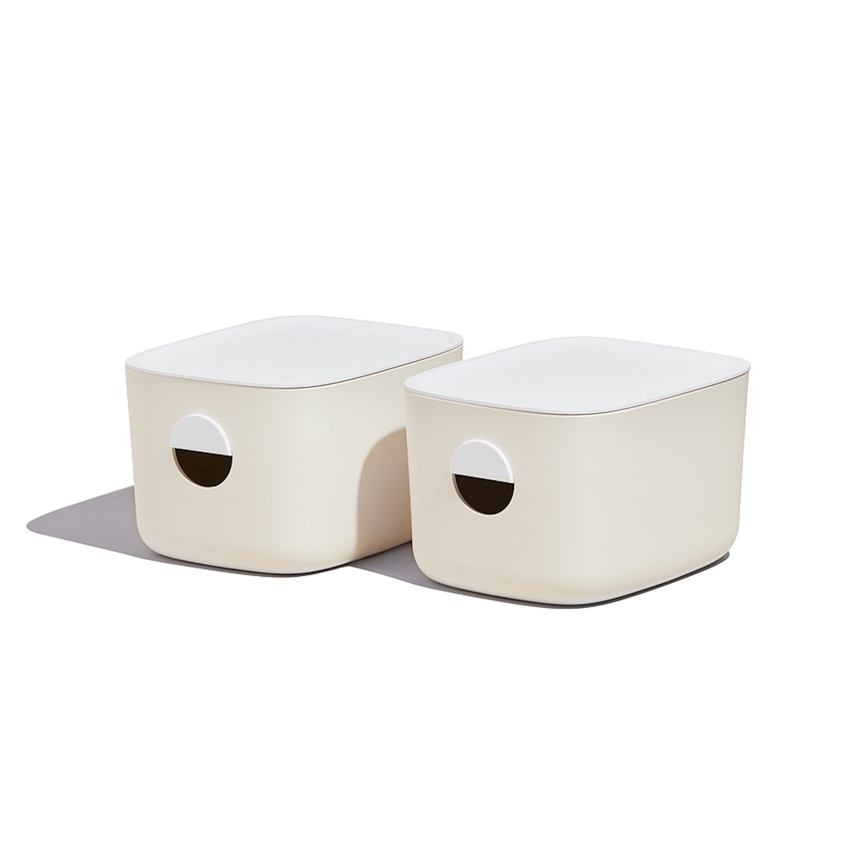 Open Spaces Medium Storage Bins - Plastic Lids | Grove Collaborative
