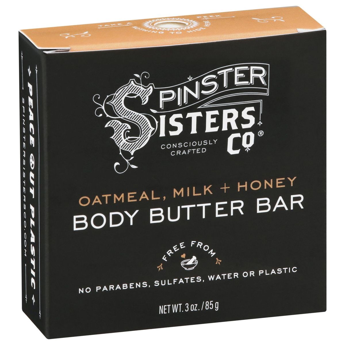Spinster Sisters Co. Oatmeal Milk & Honey Body Butter Bar | Grove ...