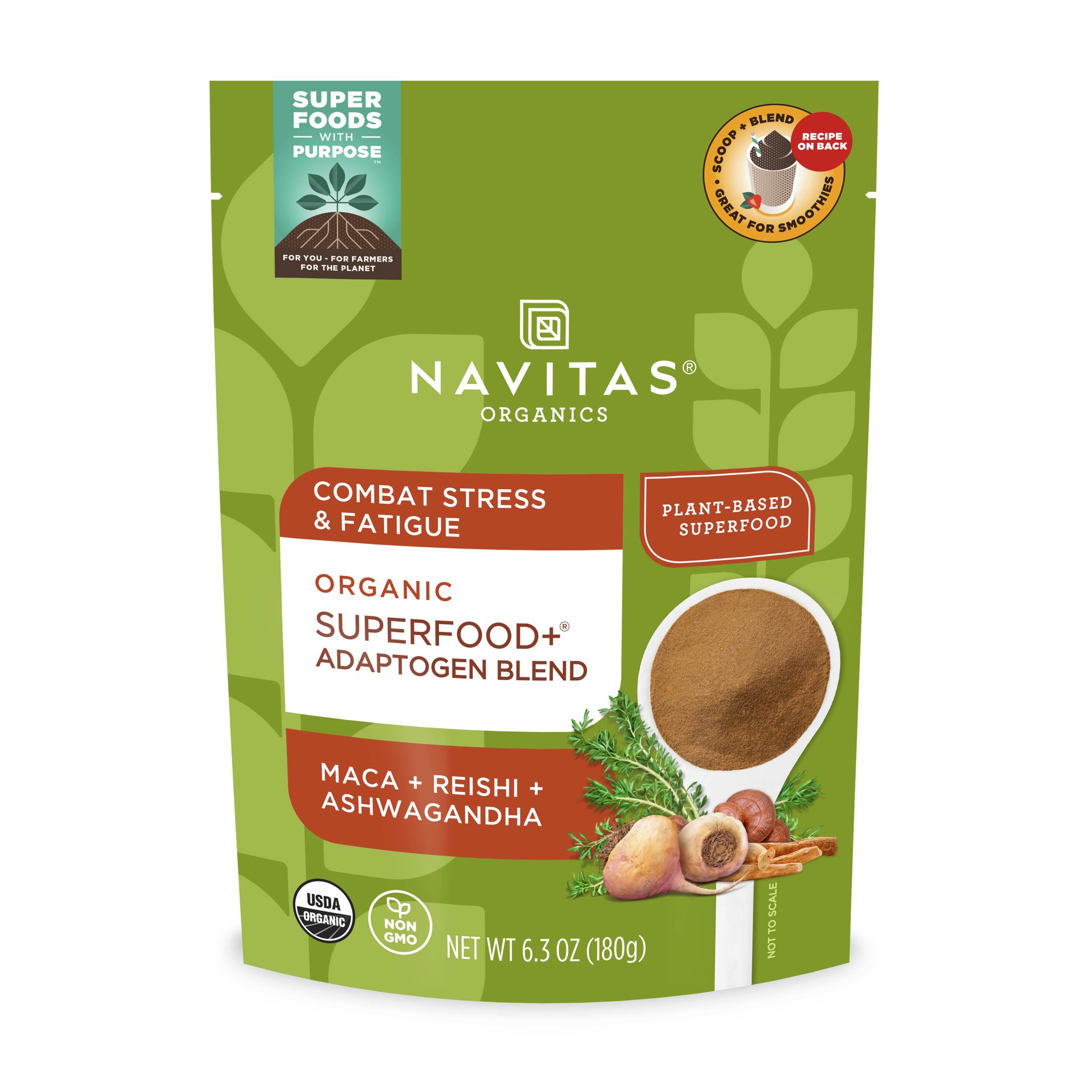 Navitas Organics Organic Adaptogen Blend | Grove Collaborative