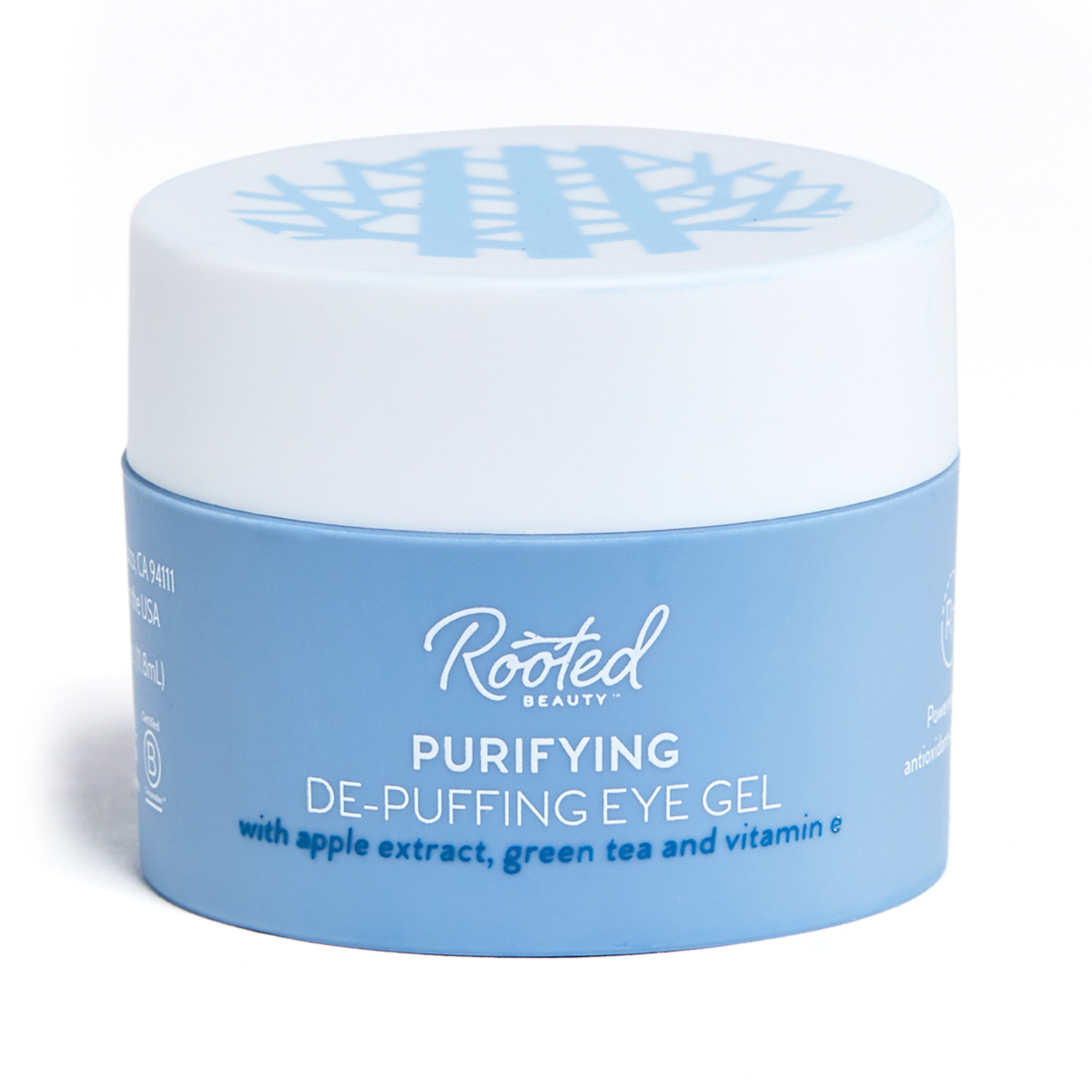 Rooted Beauty Purifying De-puffing Eye Gel | Grove Collaborative