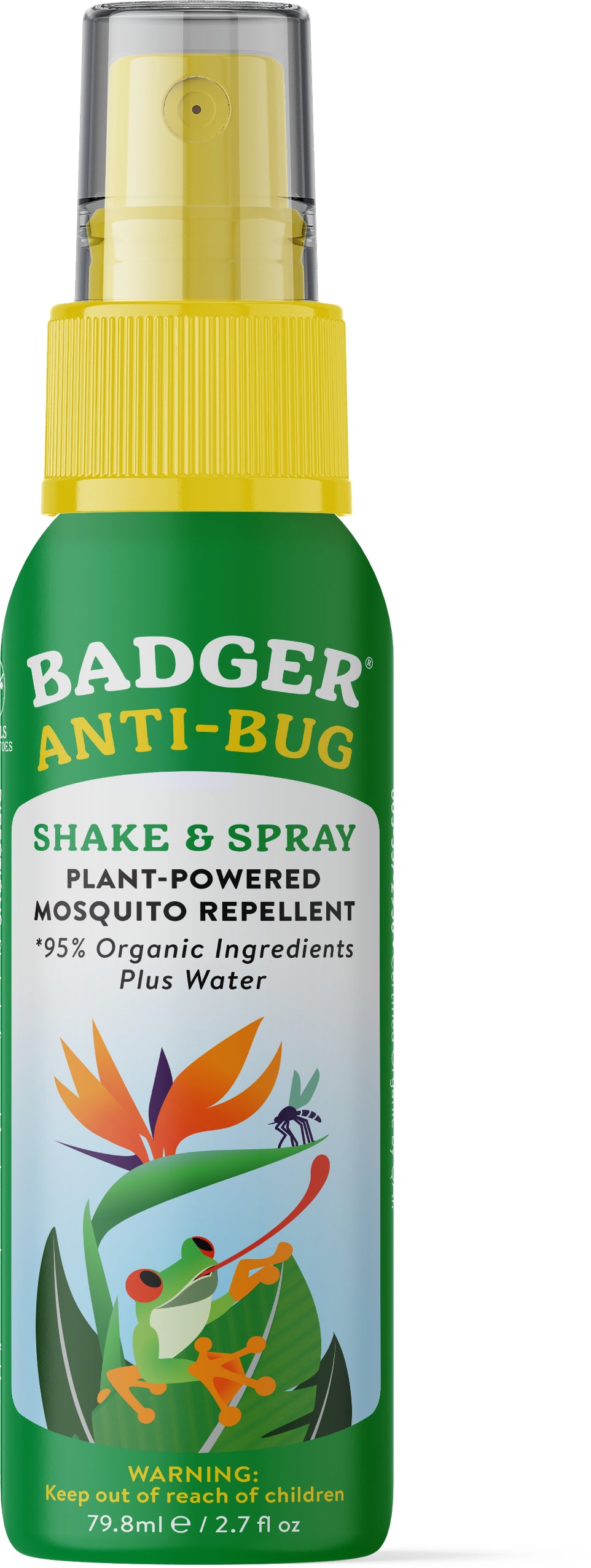 Badger Balm Anti-Bug Shake & Spray - Regular 4 Oz | Grove Collaborative