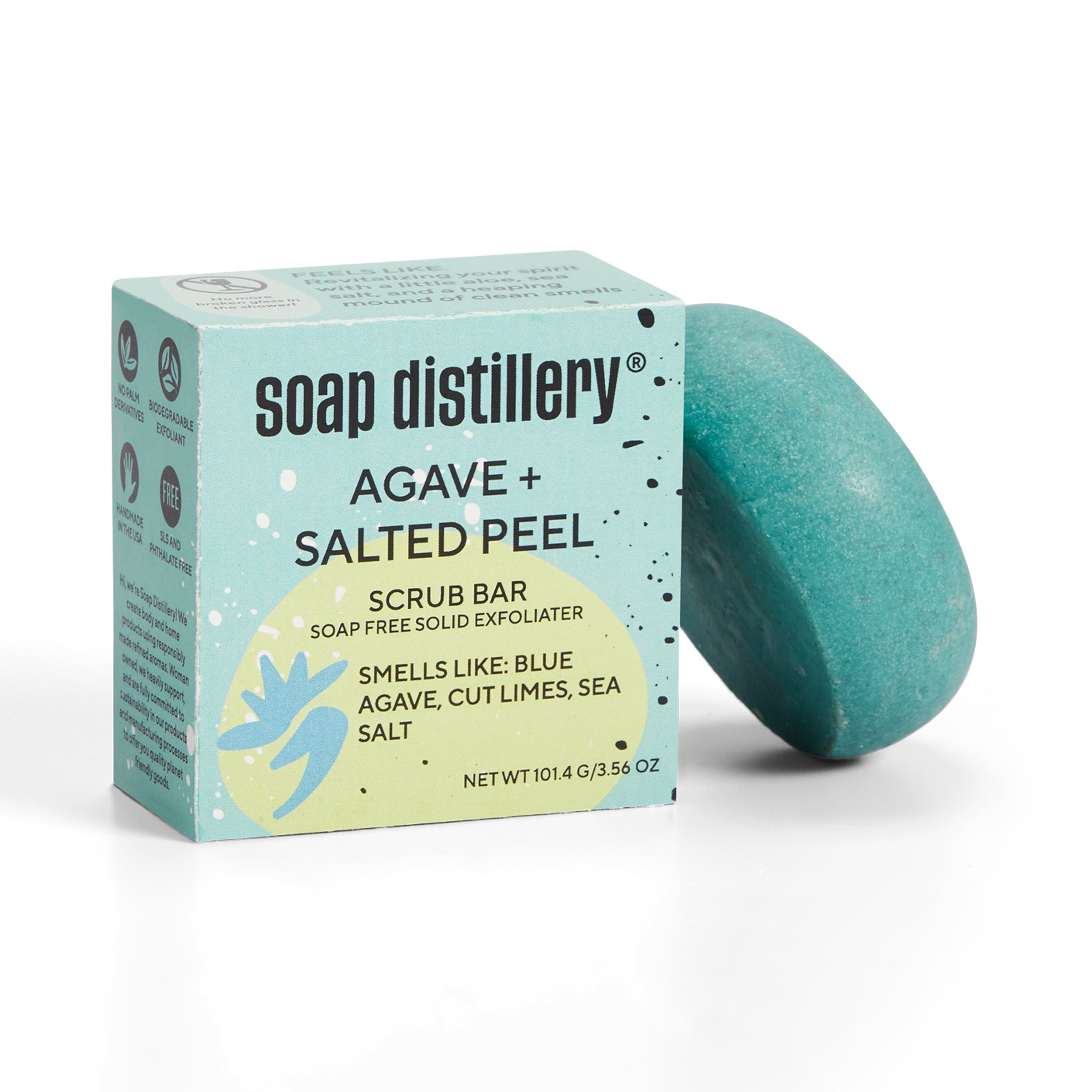 Soap Distillery Body Scrub Bar - Iced Coffee | Grove Collaborative